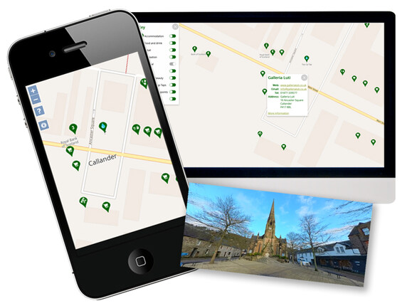 About Callander - an online map